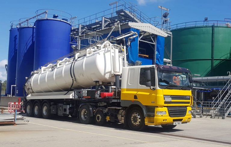 ADR Hazardous Vacuum Tankers | Mitchell & Webber Services