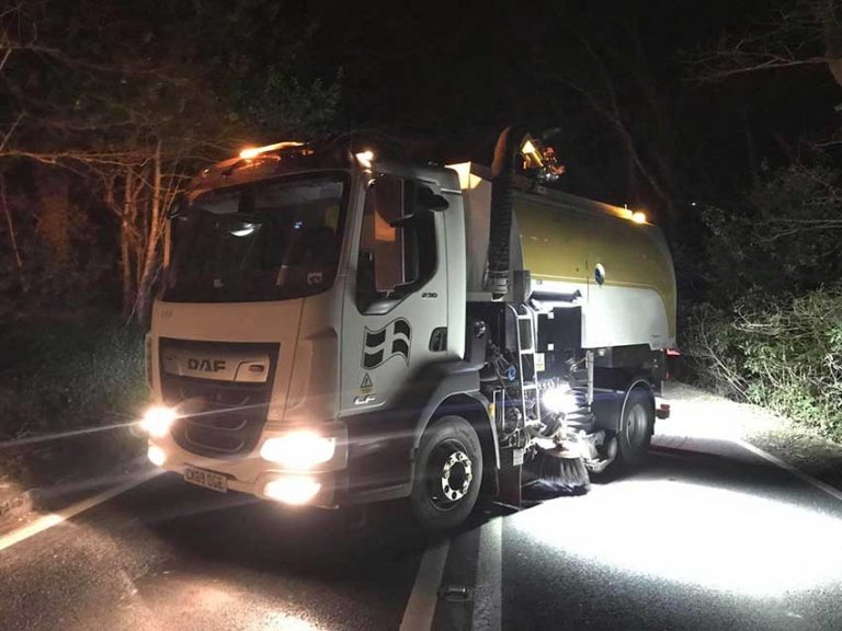 Road Sweepers - Mitchell & Webber Industrial & Environmental Services